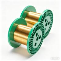 China 0.0035mm Ultra Fine Gold Plated Tungsten Wire for Microprobe and Medical Devices with High Temperature Resistance for sale