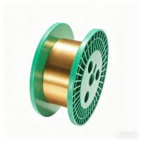 China 0.0035mm Ultra Fine Gold Coated Tungsten Wire High Temp Resistant Corrosion Resistant for Vacuum Components for sale