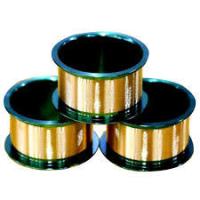 China Professional Factory 0.0035mm Ultra Fine Gold Plated Tungsten Wire Custom Spool for sale