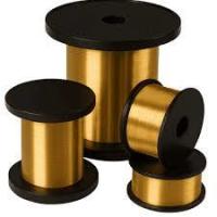 China Professional Factory 0.0035mm Ultra Fine Gold Plated Tungsten Wire Custom Spool for sale