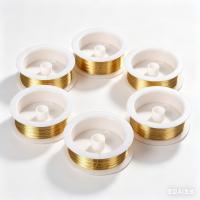 China Bulk Supply 0.0035mm Micro Gold Coated Tungsten Wire Industrial Precision Raw Material for sale