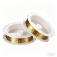 China 0.0035mm Ultra Fine Gold Plated Tungsten Wire High Tensile Strength Stable Dimension for sale