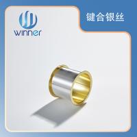 China 0.01mm Pure Ag Wire Stable Performance for LED Semiconductor Bonding Process for sale