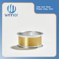 China Factory Gold Coated Silver Wire High Conductivity Semiconductor Micro Electrode Raw Material for sale