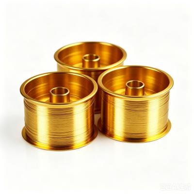 China Custom Plating 0.01mm Ultra Fine BeCu Wire Gold Platable RF Sensor Precision Internal Wiring for sale