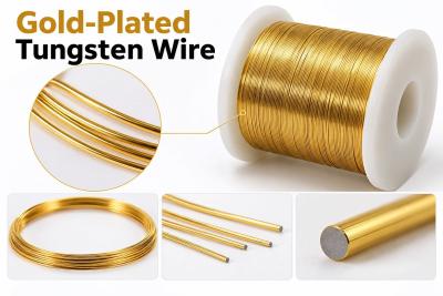 China Medical Grade Gold Plated Tungsten Wire Customized Solutions for sale