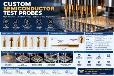 China Custom Micro Semiconductor Probes with High Precision and Reliability for sale