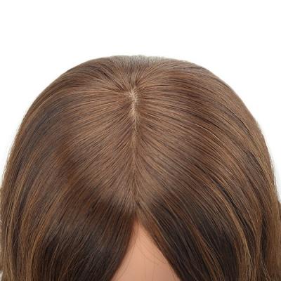China Light Brown Jewish Hair Wig Women Remy Human Hair Wigs Custom for sale