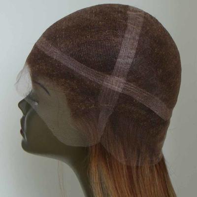 China Low Maintenance Brown Human Hair Wig Tangle Free Real Hair Wigs For Women for sale
