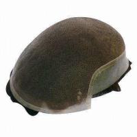 China Heavy Density Custom Hair System Male Black Toupee Hair Piece for sale