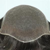 China Custom Natural Black Human Hair Wig with 120% Density for sale