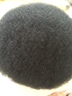 China Custom Mens Real Hair Toupee Black Men'S Toupee NPU Base Construction for sale