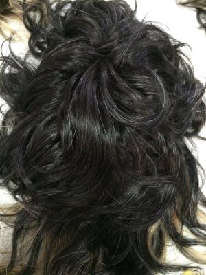 China Any Size Custom Hair Toupee for Regular Maintenance and Hand-Tied Construction for sale