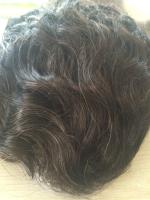 China Npu Base 10*7 Male Hair Wig Medium Density Toupee Hair Replacement for sale
