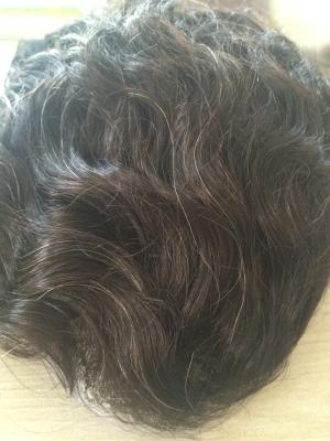 China Npu Base 10*7 Male Hair Wig Medium Density Toupee Hair Replacement for sale