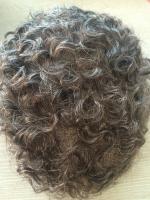 China Custom Mens Hair Pieces PU Base Stock Hair System Natural Hairline for sale