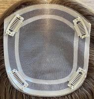 China Fine Mono Men'S Professional Wigs Human Hair Toupee With Attachment Method for sale