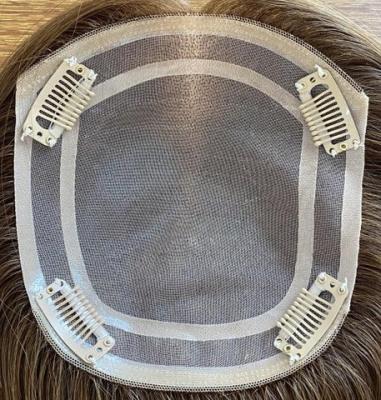 China Fine Mono Men'S Professional Wigs Human Hair Toupee With Attachment Method for sale