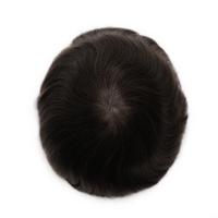China Lace Base Human Hair Toupee Natural Hairline Lace Hair Replacement for sale