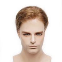 China French Lace Toupee Hair System Men Hair Wig For Male Pattern Baldness for sale