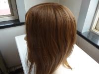 China 12-24 Inches Full Lace Wig Adjustable Full Wigs Human Hair Custom for sale