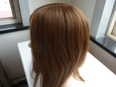 China 12-24 Inches Full Lace Wig Adjustable Full Wigs Human Hair Custom for sale