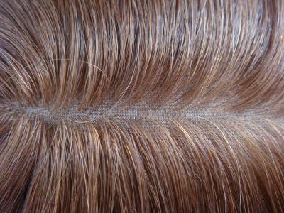 China Custom Hair System With Bleached Knots Bespoke Hair Replacement All Colors Mens Toupee for sale