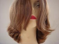 China Customizable Density Bespoke Hair Replacement System PU Base Human Hair Toupee for sale