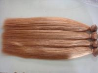China 100g Bundle And Closure Straight Blonde Weaving Hair Extensions for sale