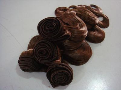 China 6 Inch Human Hair Extensions Brown 18 Inch Hair Extensions 100g for sale