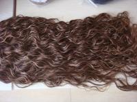 China 100g Real Hair Extensions Bundle And Closure Heat Resistant Black Or Custom for sale