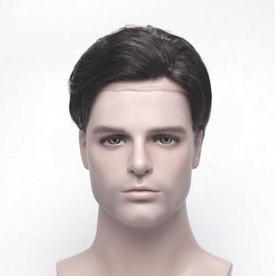 China Medium Brown 8x10 Stock Hair System French Lace Medium Density Mens Toupee for sale