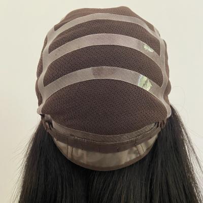 China Medium Density Medical Silicone Wigs Transparent Lace Custom Medical Wigs for sale