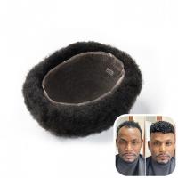 China Hand Tied Custom Hair System Natural Hairline Bespoke Lace Hair Replacement For Men for sale