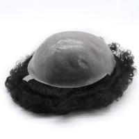 China Full Cap Custom Hair System Any Size Bespoke Human Hair Toupee For Men for sale