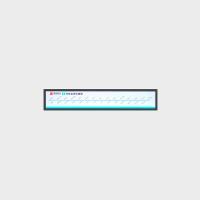 China 36.6 inch Bar Type LCD Display 1920*290 LVDS 1000nits for sale