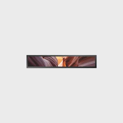 China 36.6 Inch Bar Type LCD Display 1920*290 LVDS 550nits For Advertising Board for sale