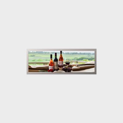 China 16.9 Inch Bar Type Taxi Advertising Screen 1920*624 LVDS 800nits for sale
