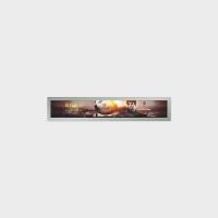 China 16.3 Inch Bar Type Taxi Advertising Display 1920*285 LVDS 800nits for sale