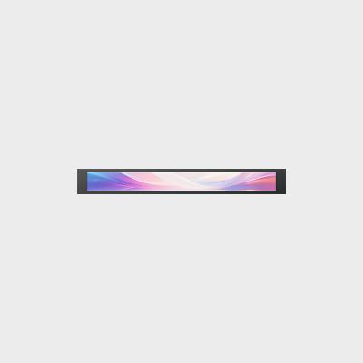 China 43.5 inch Bar Type TFT LCD Advertising Display With 3840*380 Resolution for sale