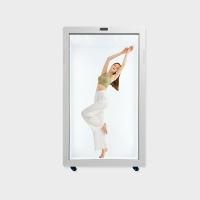 China 75 Inch Transparent LCD Display Machine With Touch Function 2160*3840 Win10 for sale