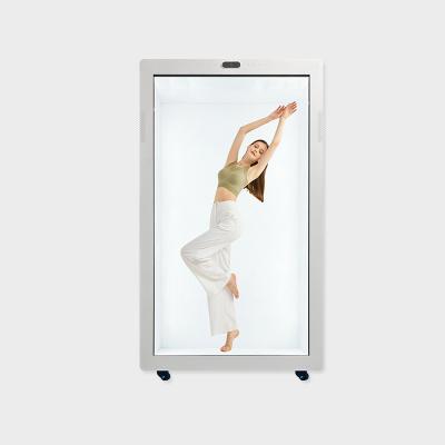 China 75 Inch Transparent LCD Display Machine With Touch Function 2160*3840 Win10 for sale