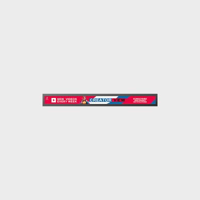 China 27.5 Inch Cutting Type TFT LCD Screen Support Supermarket Label Android 9.0 for sale