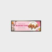 China 24.8 Inch Bar-Type Cutting Solution With 1920*638 Resolution Support Retail and Supermarket. for sale