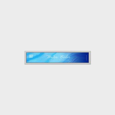 China 14.9 inch Bar Type LCD Display 1280*204 Resolution Support 700nits Brightness for sale