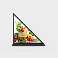 China 13.14 inch Triangle LCD Advertising Machine With Android System Solution for sale