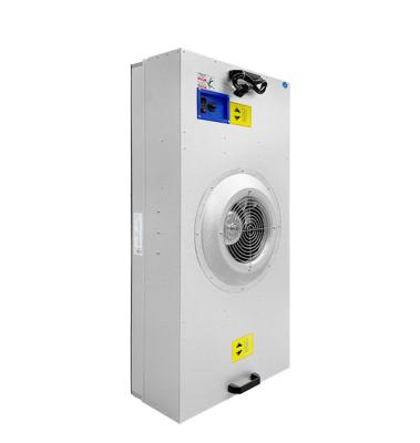 China Stainless Steel FFU Cleanroom with Minimal Airflow Resistance and Customizable Size HEPA Fan Filter Unit for sale