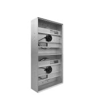 China Customizable Stainless Steel HEPA Fan Filter Unit with 0.45-0.75m/s Air Speed for Cleanroom Contaminant Removal for sale