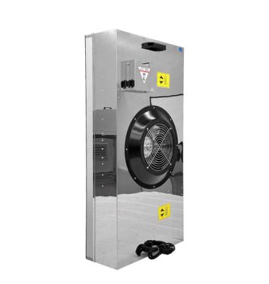 China Stainless Steel / Zinc Alloy Fan Filter Unit FFU with HEPA Filter and Customizable Airflow Patterns for sale