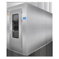 China Modular Dust Free Clean Room Air Shower Room with Double Blow and Adjustable Air Shower Time for sale